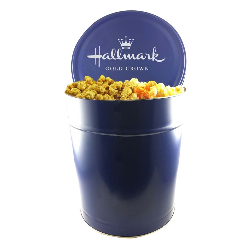 NC Custom: Three and a Half Gallon Popcorn Tin - Trio Popcorn. Supplied ...
